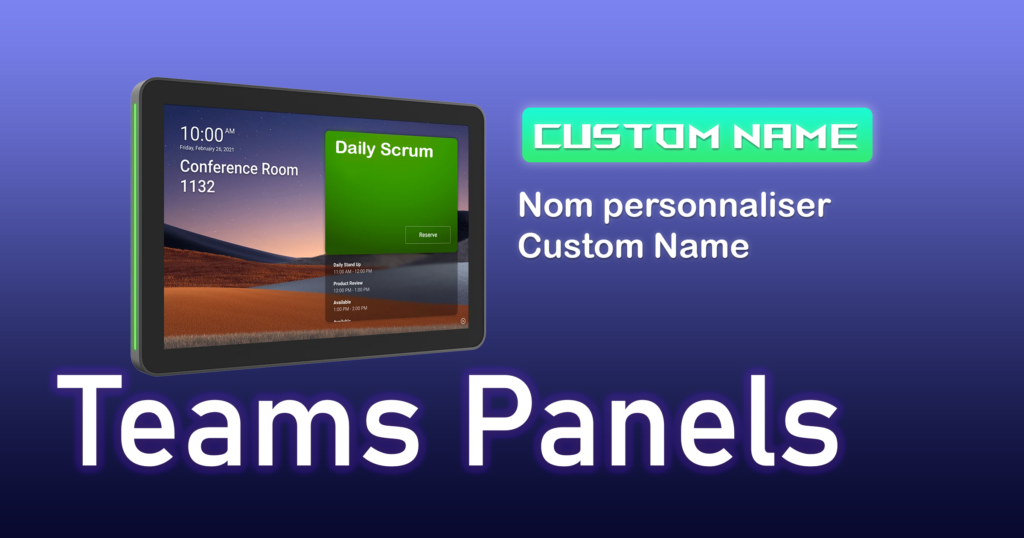 Changing the Display Name on Microsoft Teams Room Panels > JD. Blog