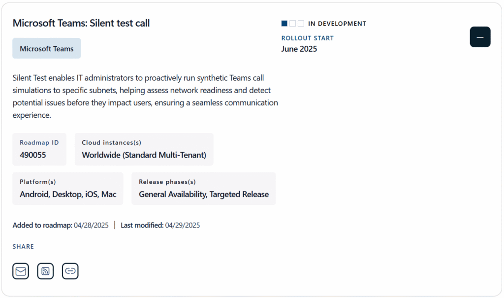 Silent Test Calls > JD. Blog