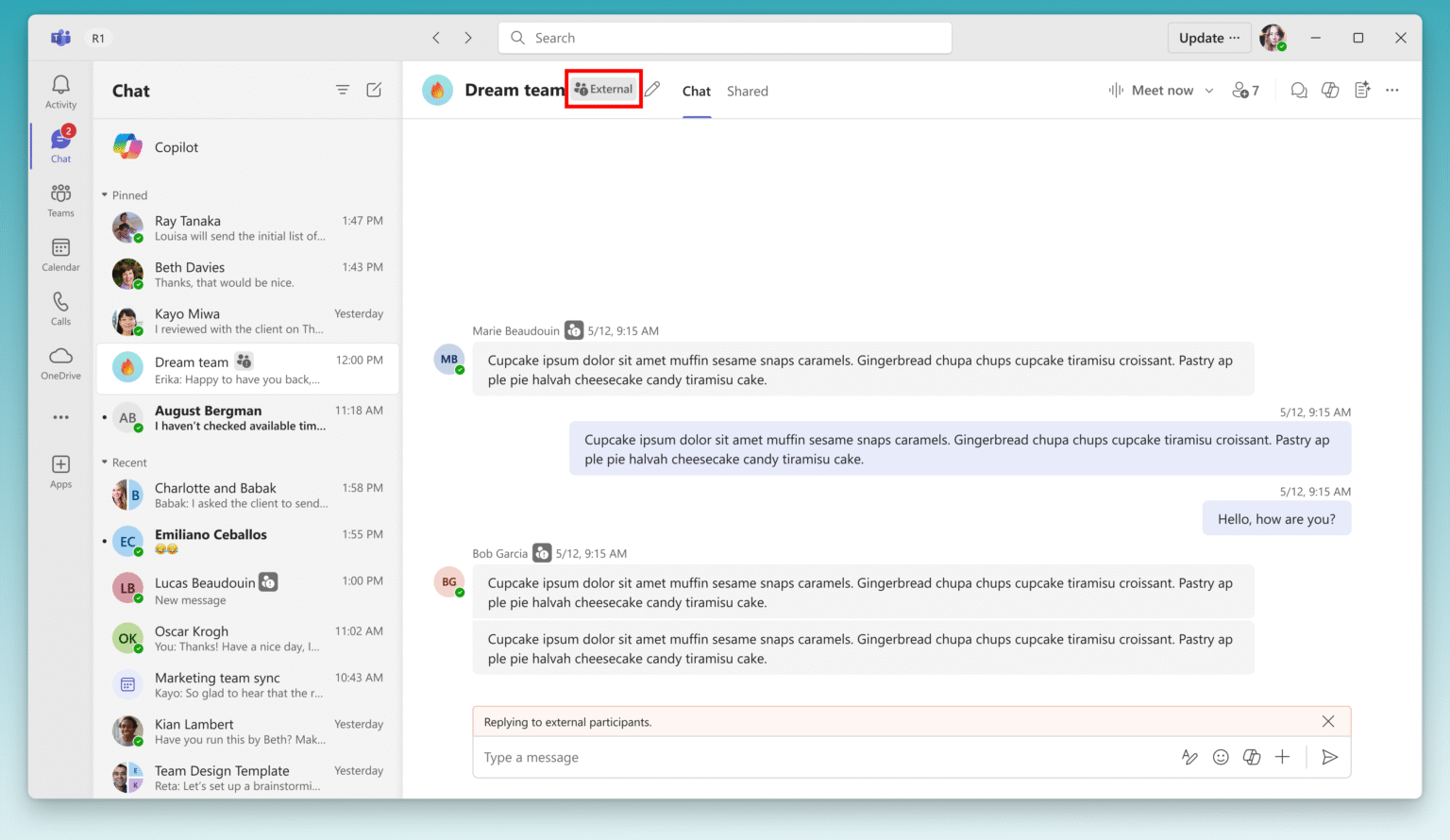 Trust indicator badges in Microsoft Teams > JD. Blog