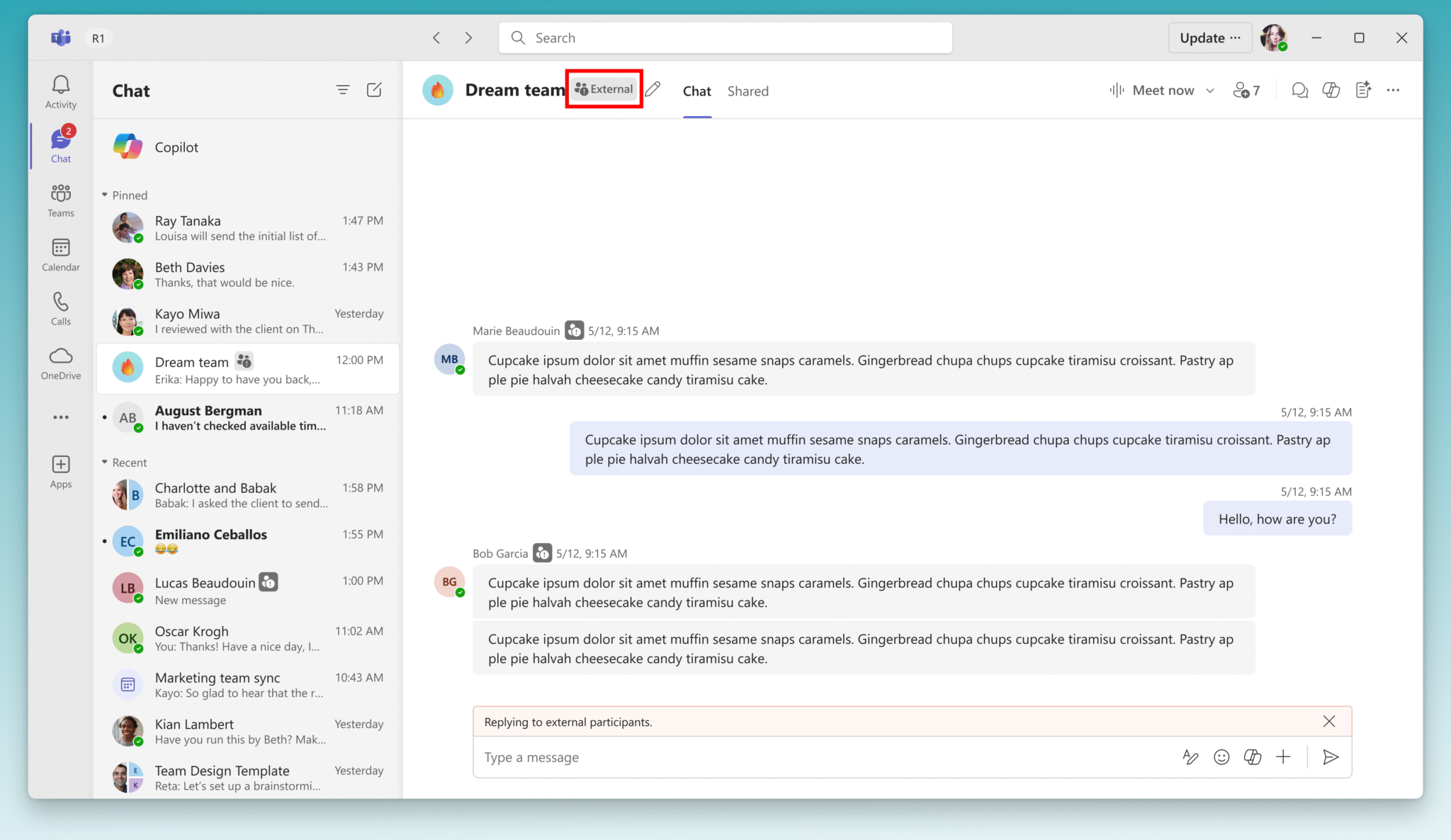 Trust indicator badges in Microsoft Teams > JD. Blog